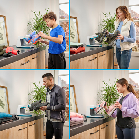 Shoefresh shoe dryer and freshener: the solution for wet, smelly shoes